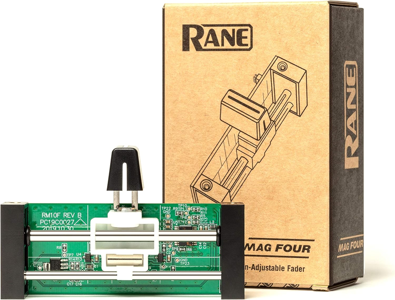 Rane DJ MAGFOUR: Fader / Ultra-Light Contactless DJ Mixer Crossfader ...